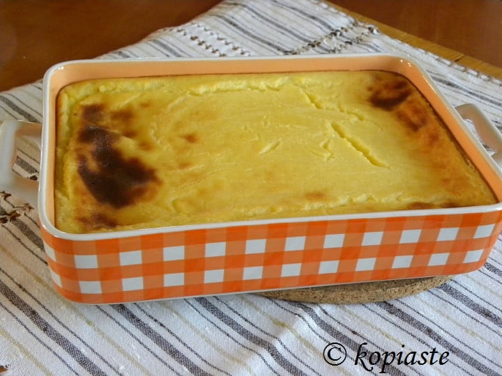 Caramelized Galatopita (two ways) - Kopiaste..to Greek Hospitality